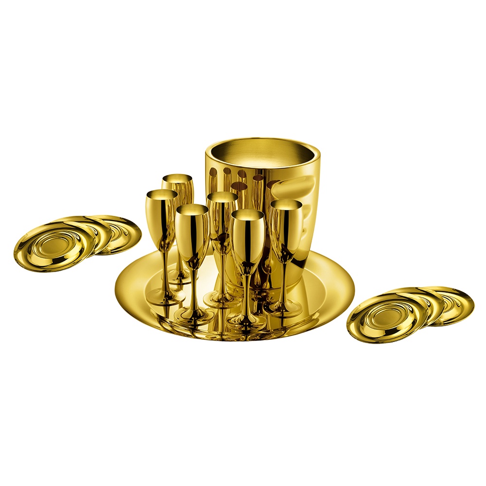 LA PERLE SET, POZLAĆENI